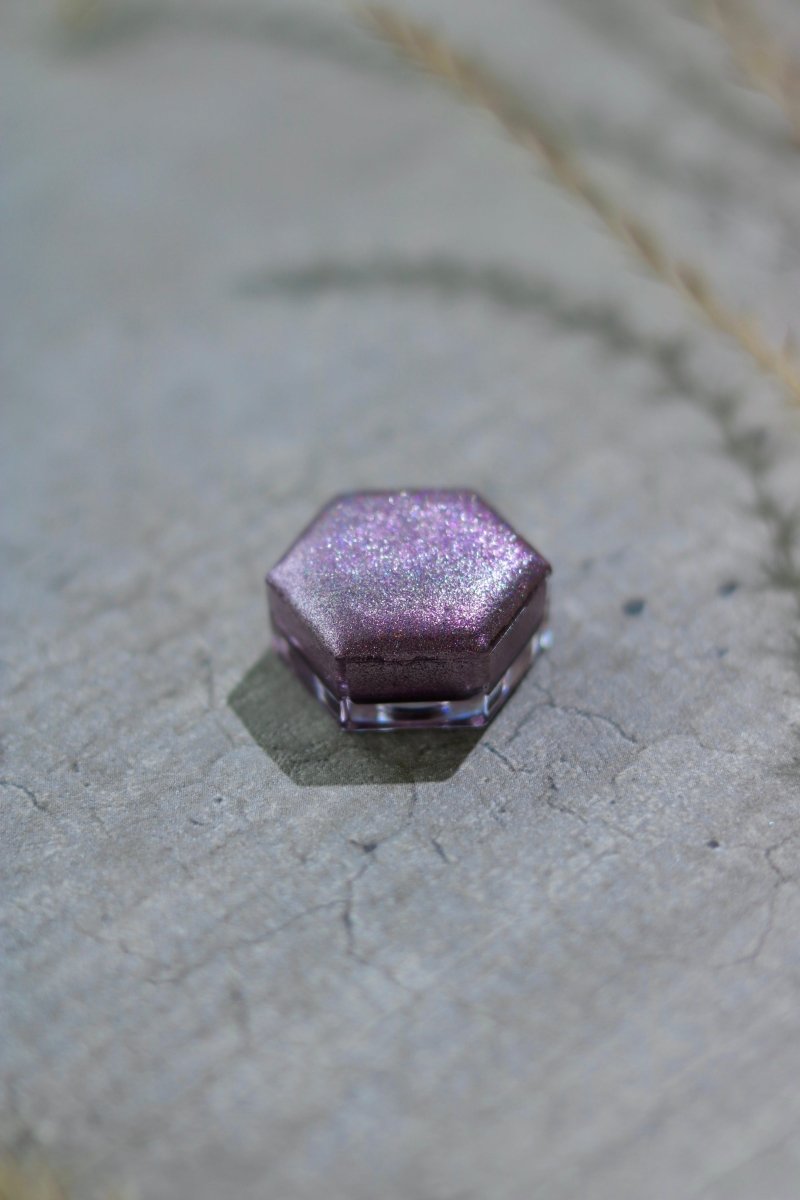 Pure Prism - seven handmade metallic holographic watercolors - Lisilinka