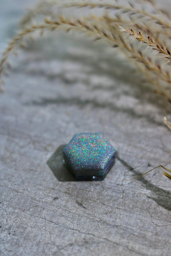 Pure Prism - seven handmade metallic holographic watercolors - Lisilinka